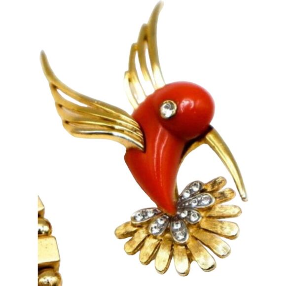 Boucher | Jewelry | Vintage Rare Boucher Hummingbird Pin Brooch | Poshmark